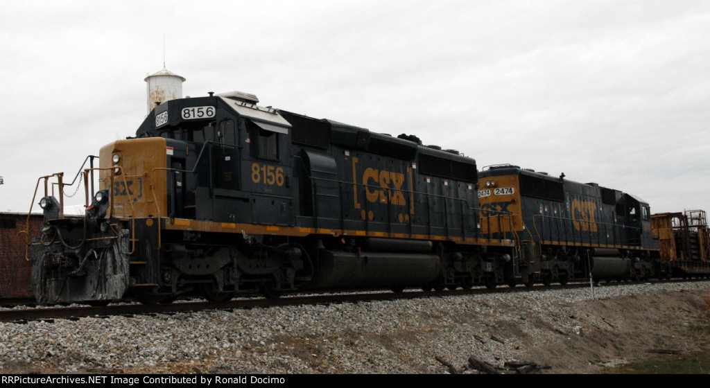 CSX 8156 CSX 2474